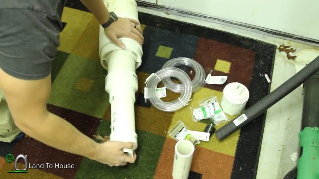 How to build a simple Homemade PVC Off grid River Pump to pump water ...