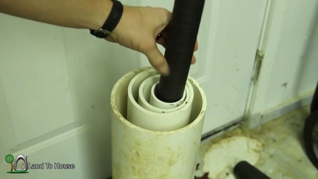 How to build a simple Homemade PVC Off grid River Pump to pump water ...