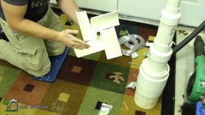 How to build a simple Homemade PVC Off grid River Pump to pump water ...