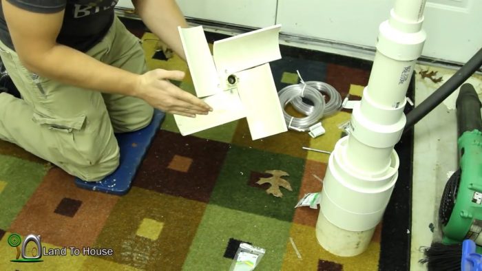 How to build a simple Homemade PVC Off grid River Pump to pump water ...