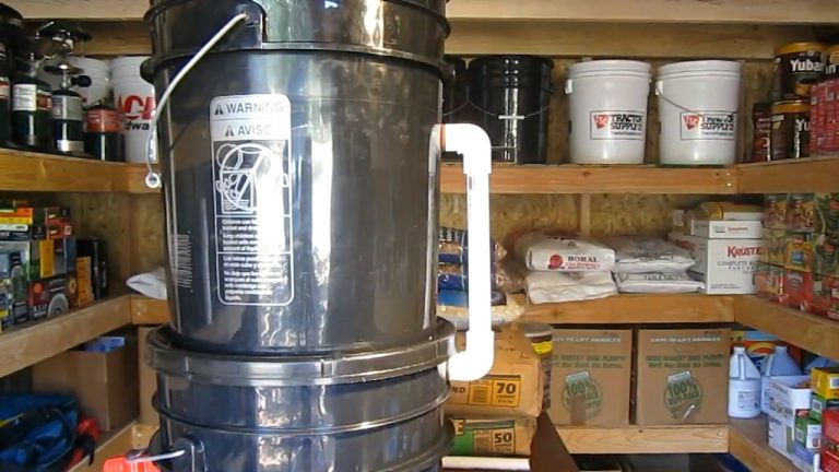 How to build a Simple Backyard Bio Sand Water Filtration System from ...