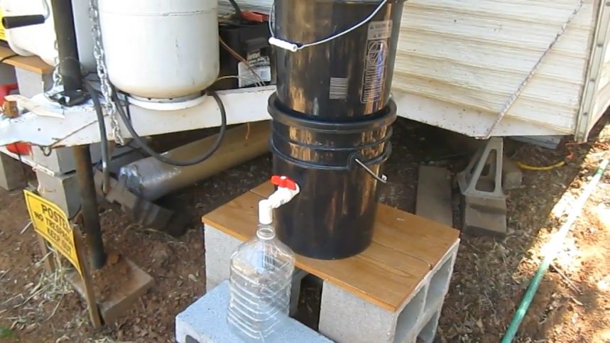 How to build a Simple Backyard Bio Sand Water Filtration System from ...