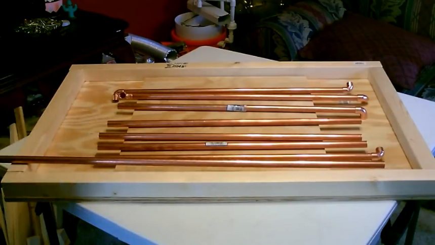How to build a Homemade Copper Pipe Solar Water Heater and get super ...