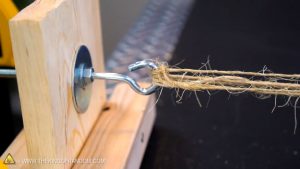 How to make a Survival Rope Making Machine at home from easily ...