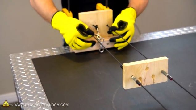 How to make a Survival Rope Making Machine at home from easily ...