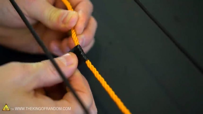 How to make a Survival Rope Making Machine at home from easily ...