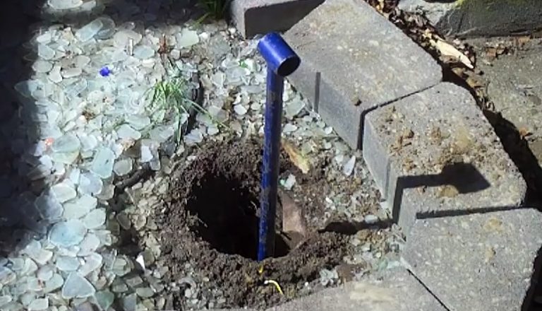 How to dig your own shallow water well for the garden