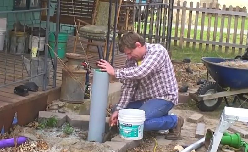 How to dig your own shallow water well for the garden