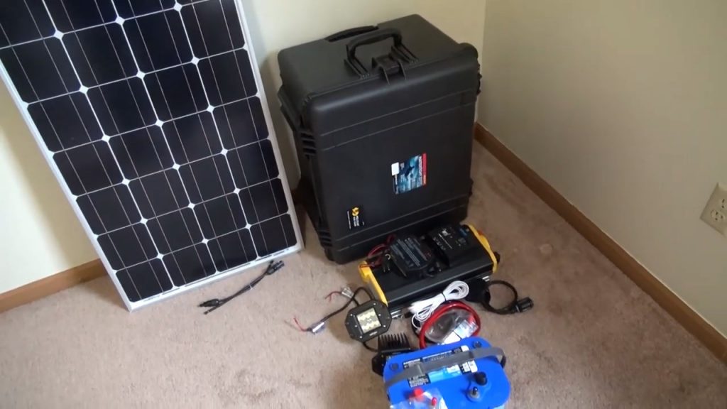 How to build a Large 2000W Portable Solar Power Generator at Home from ...