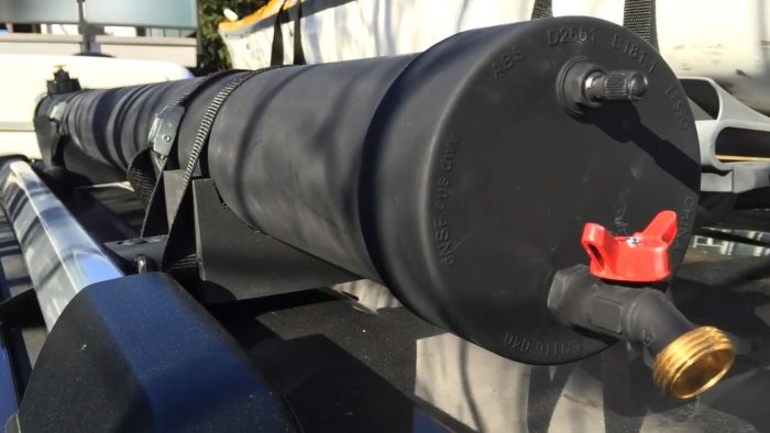 How to build an awesome Roof Top Portable ABS Pipe Hot Water Heater ...