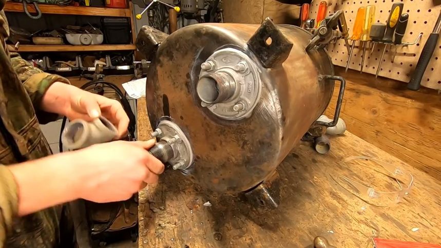 How to build a Cross Flow Wood Gasifier that can produce alternative fuel . No Welding required….