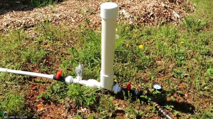 How to build an Off Grid Hydraulic Ram Pump that uses no electricity to ...