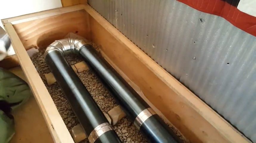 How to build a Super Efficient Portable Rocket Mass Heater from ...