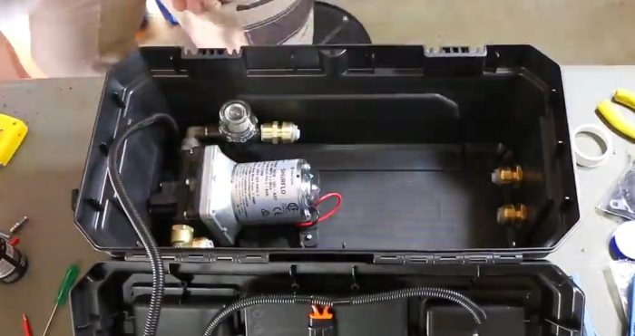 How to build a DIY 12 V Portable Water Pump and Filtration System for ...