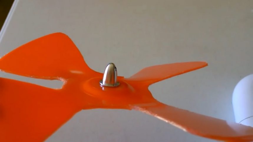 How to build a Simple Homemade PVC Wind Turbine Generator with Swivel ...