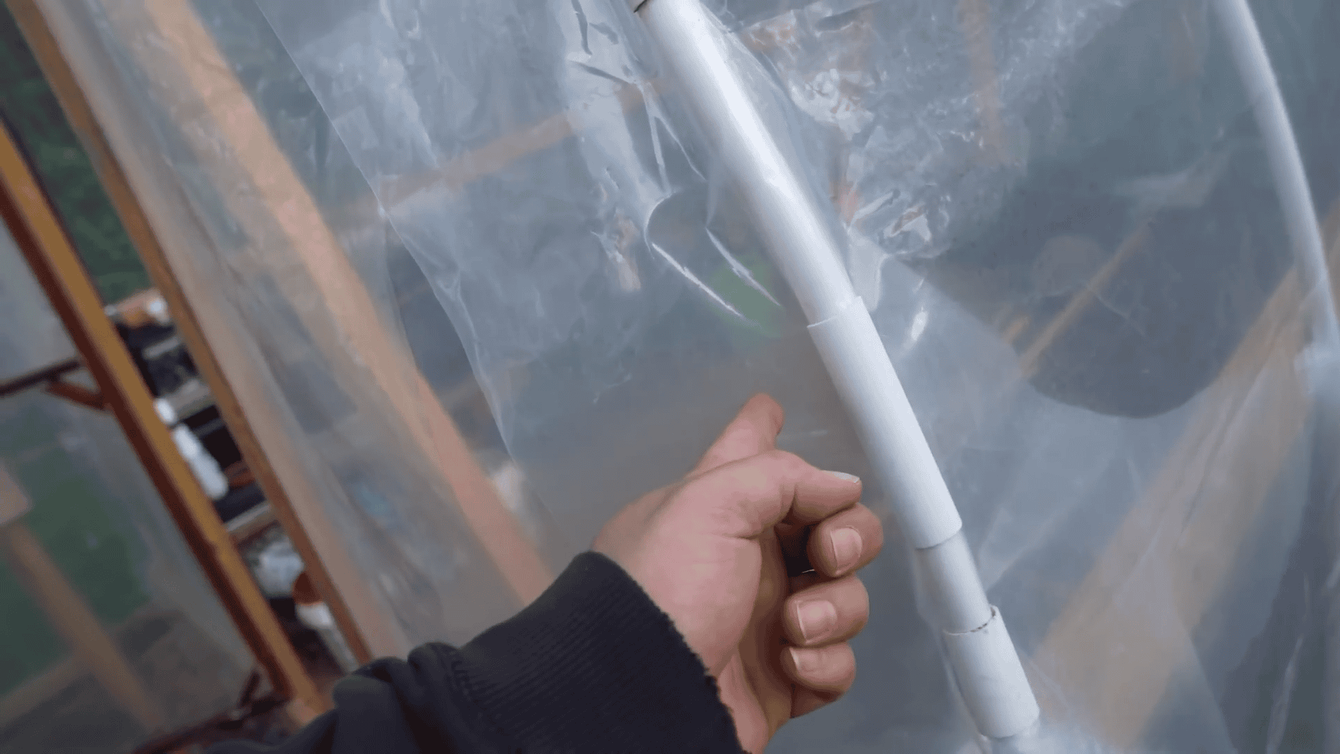 How to build a 10 X 12 PVC Hoop Greenhouse using simple materials