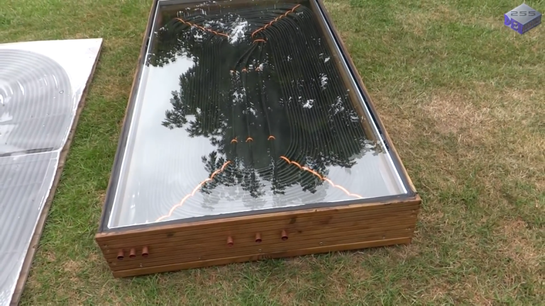 How to build your own Solar Powered Water Heater from Start to Finish ...
