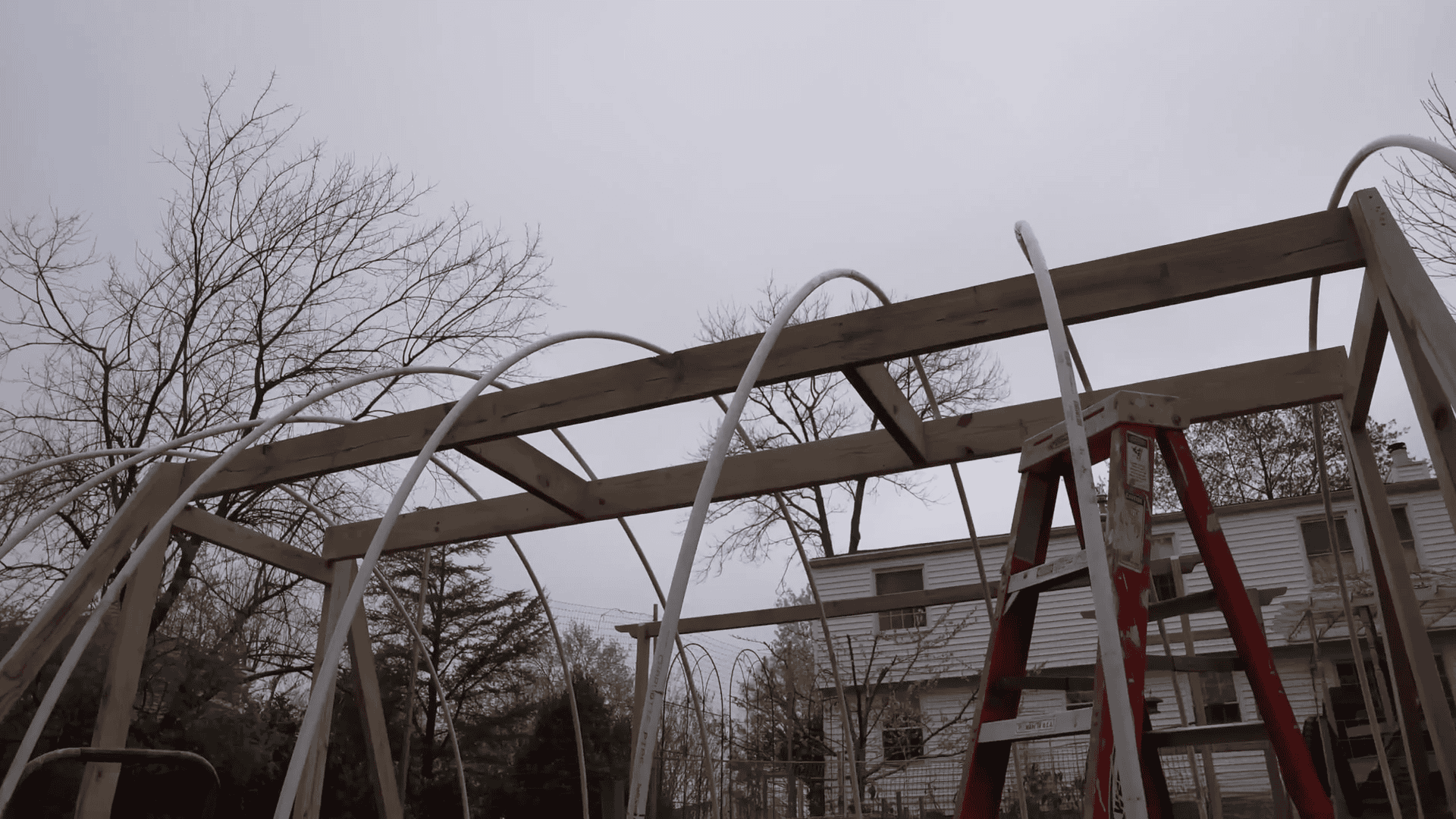 How to build a 10 X 12 PVC Hoop Greenhouse using simple materials