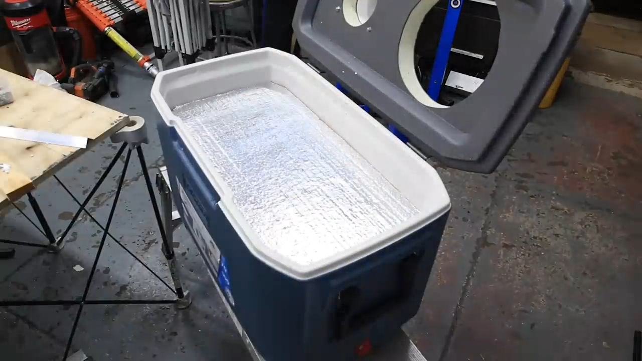 How to build an Offgrid Portable Air Conditioner using a Radiator, Fan ...