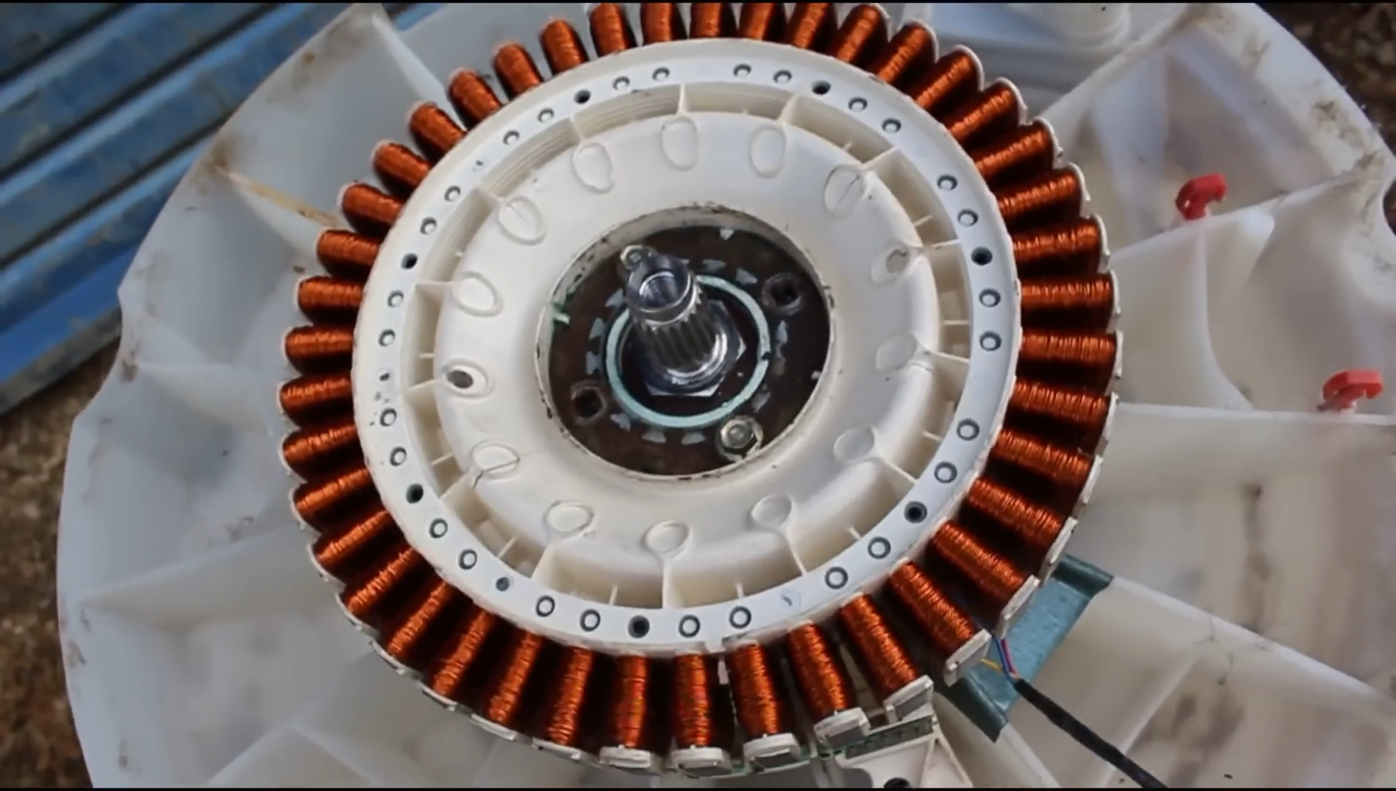 How to convert an Old Washing Machine into a Water Powered Generator